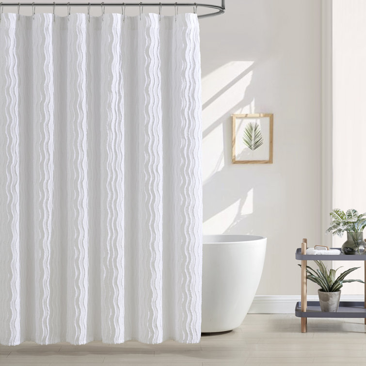 Orren Ellis Albertdine 100 Cotton Solid Single Shower Curtain